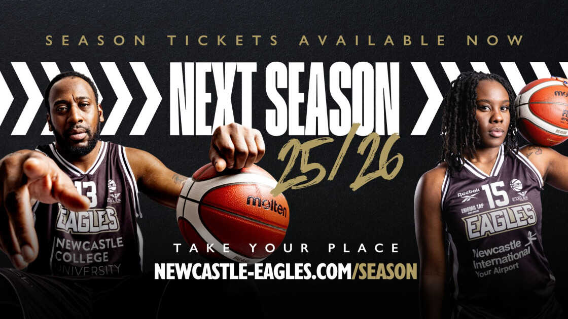 Buy new Men's season tickets - Newcastle Eagles Box Office
